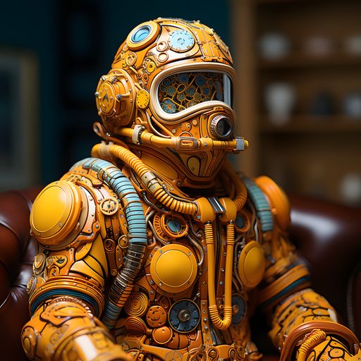 Joe-G Digital Art Gallery | “"Spaceman"Designed by Joe-G Digital Art ...