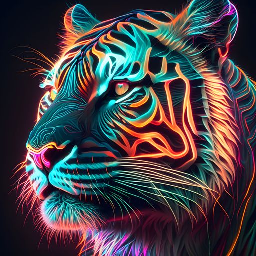 Patrick Pierzak | “Neon Animals” collection on Wirestock