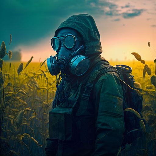 Karina Slizova | “post apocalyptic farming” collection on Wirestock