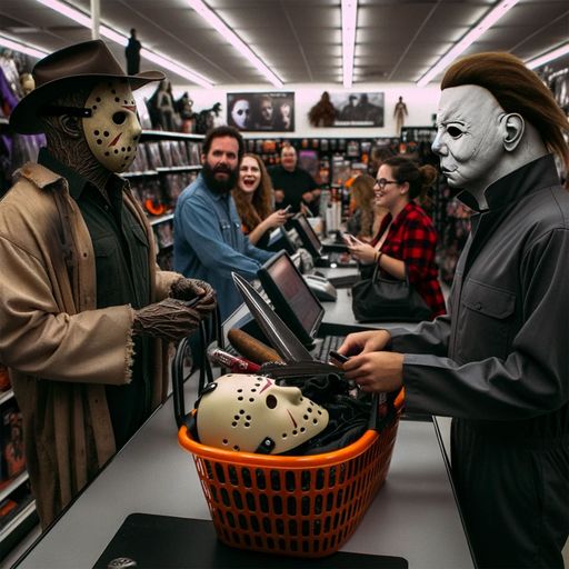 Will Decker | “Jason Voorhees and Michael Myers Go Halloween Shopping ...