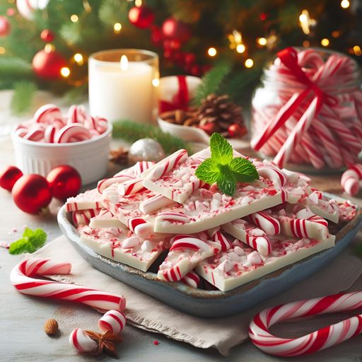 Amy in RL | a plate of candy canes next to christmas decorations and ...